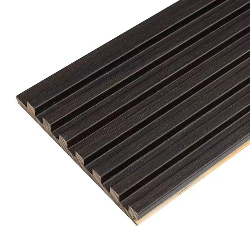 93x24 Black Wood Wall Cladding Panels -4 pcs – Diollo