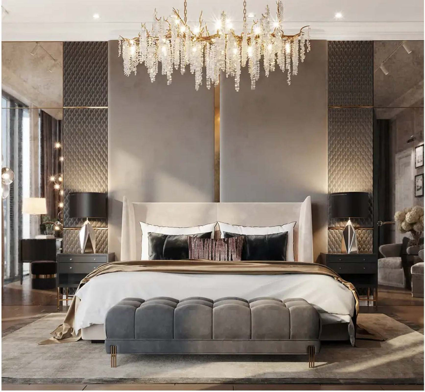 Angelica Upholstered Wall Panel- Custom – Diollo