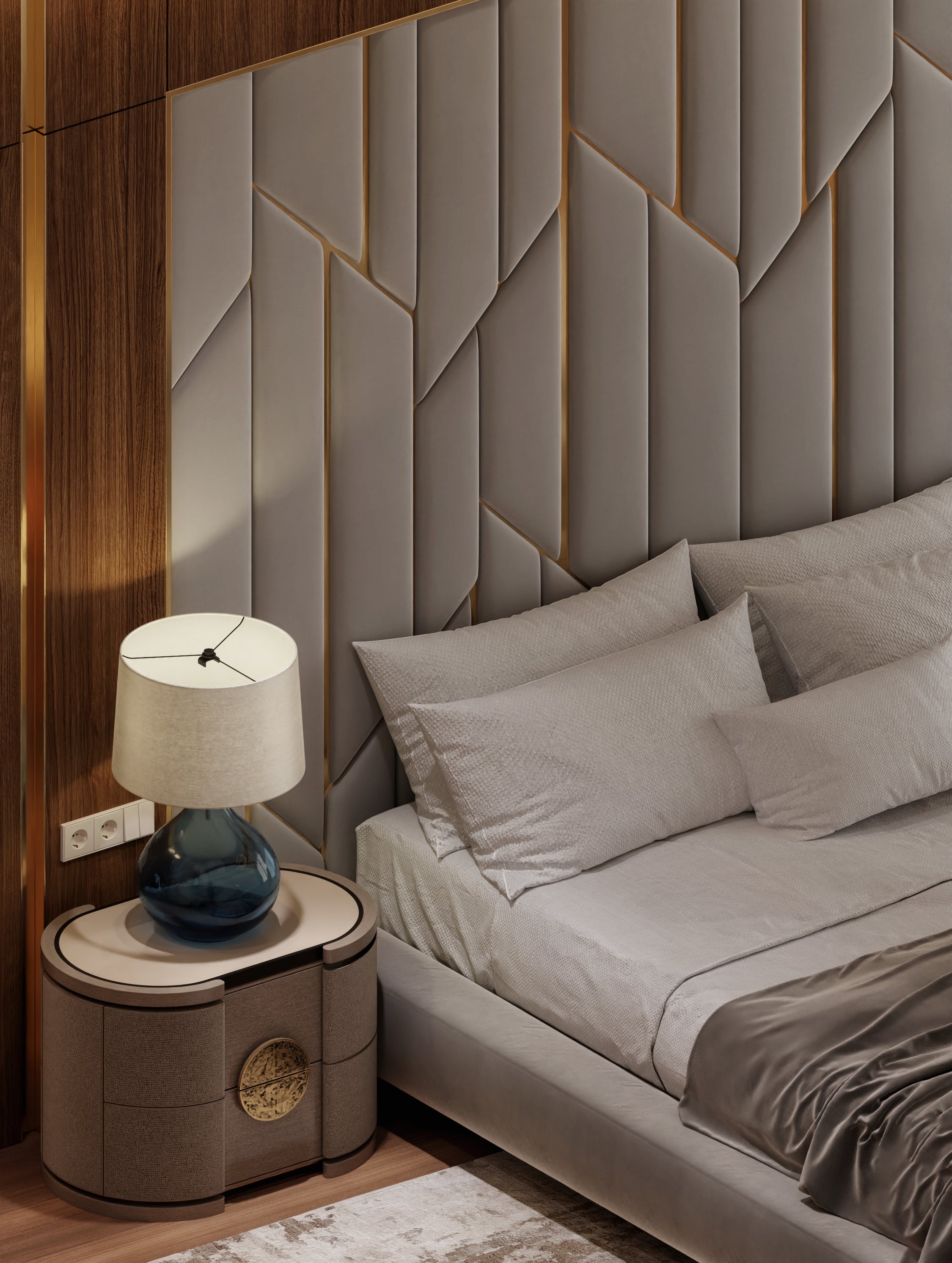 Goldie Upholstered Wall Panel – Diollo